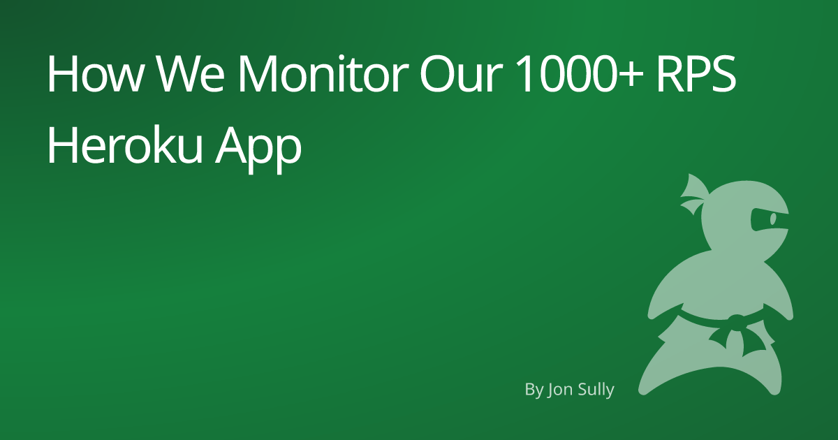 How We Monitor Our 1000+ RPS Heroku App